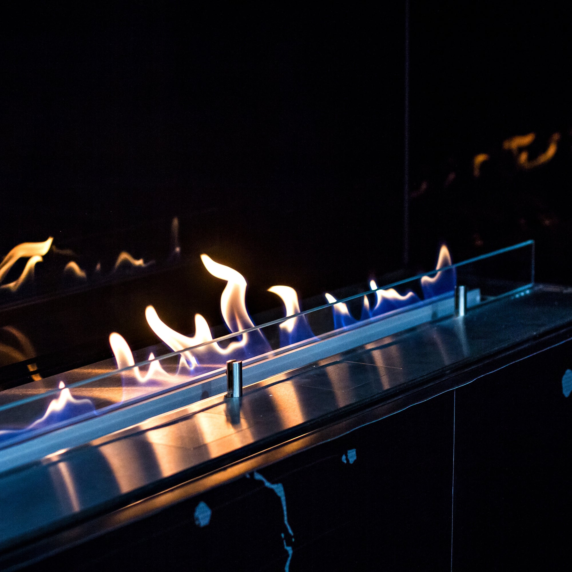 Bio ethanol fireplaces without a flue or chimney - Wild Flame